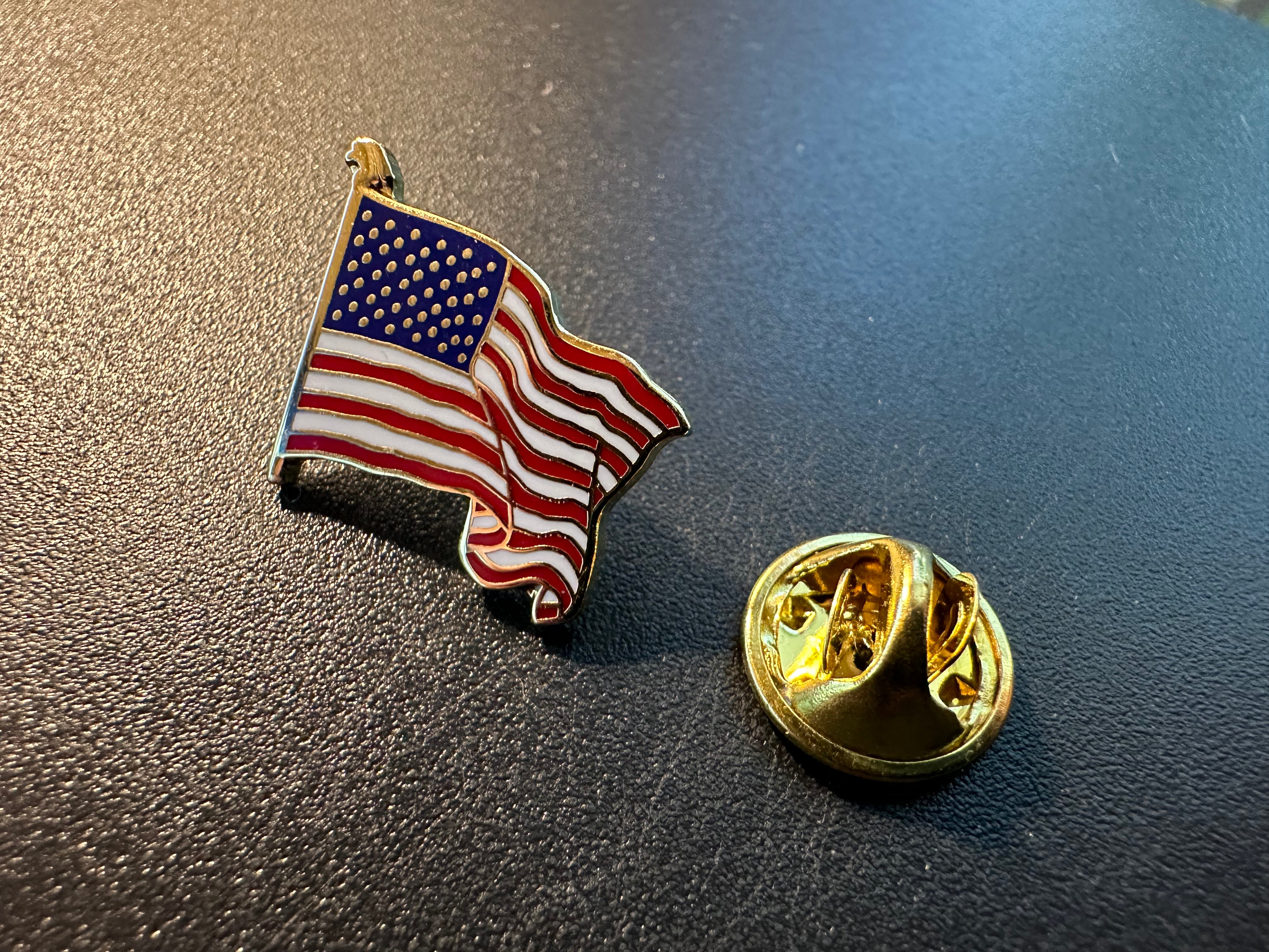 American Flag Lapel Pin – The Pin Place LLC